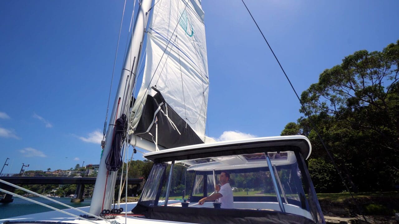 How to Reef a Mainsail on a Catamaran | Inspire and Learn | TMG Yachts ...