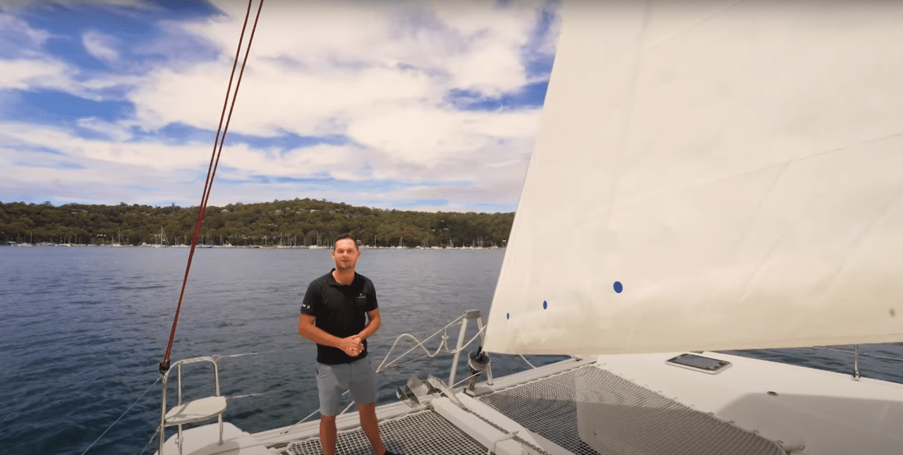 How to Furl a Jib / Genoa | Lagoon Catamaran Sailing Tips | TMG Yachts ...