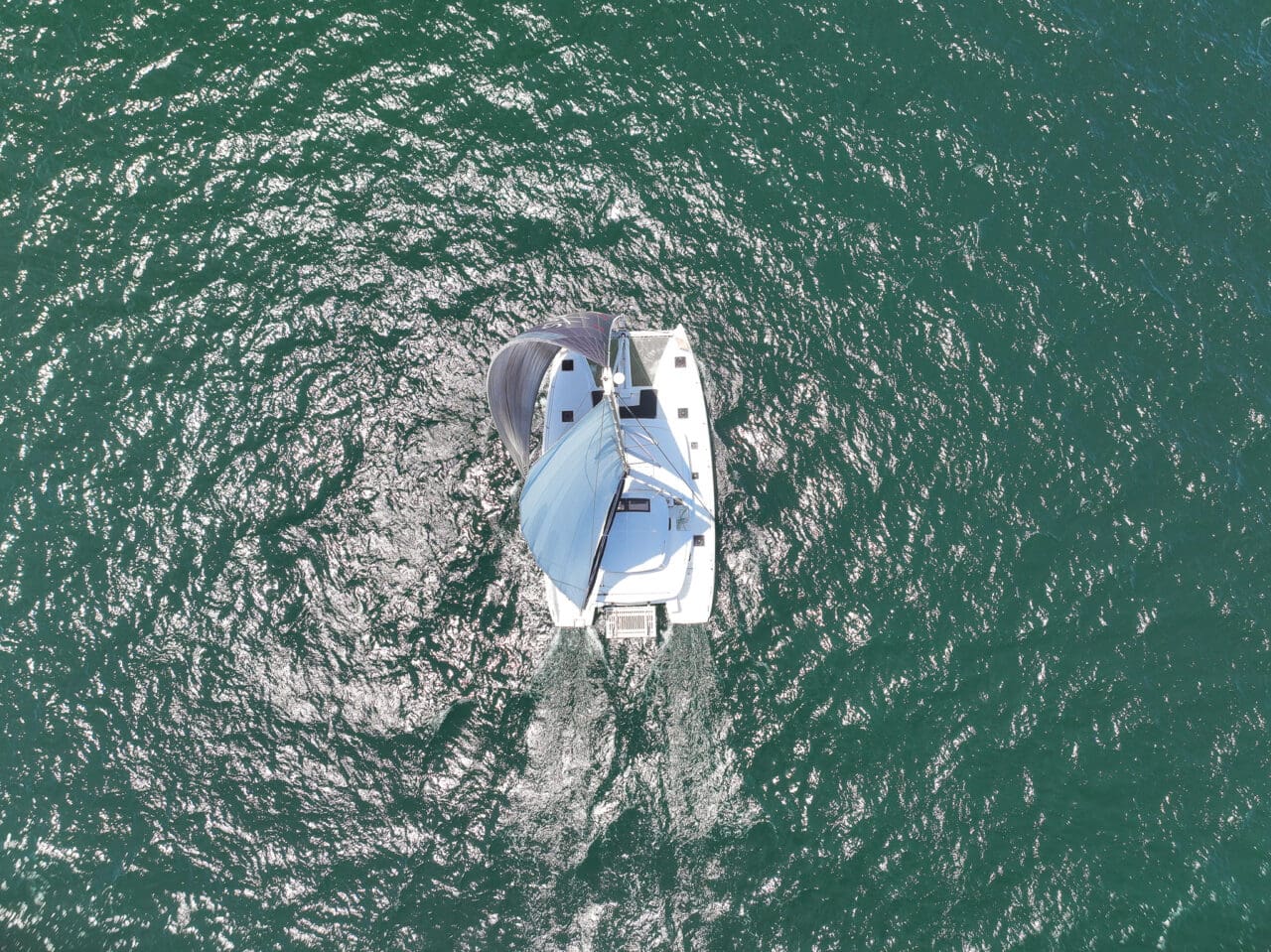 How to Fly a Code Zero on a Catamaran | Inspire & Learn