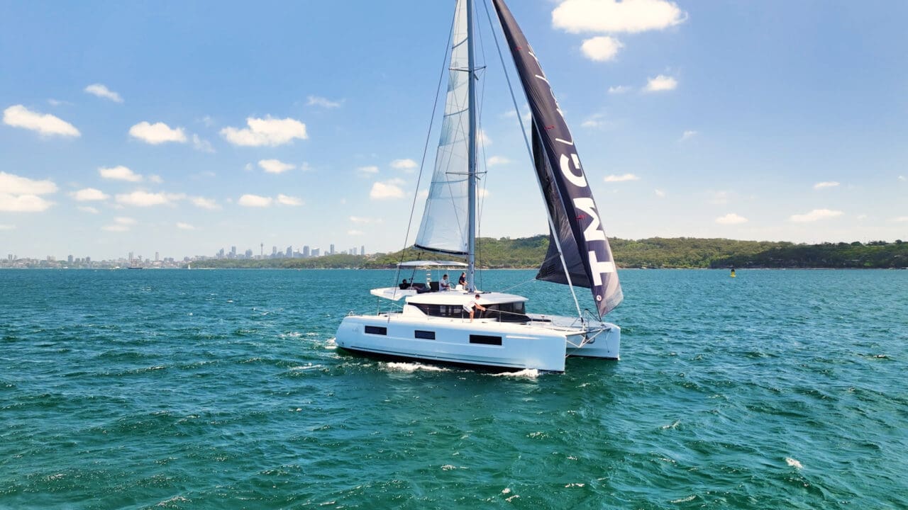 How to Fly a Code Zero on a Catamaran | Inspire & Learn
